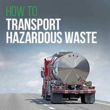 Hazardous Waste Transportation | USA Truckload Shipping